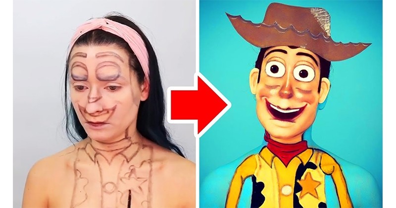 Creative Cliche make-up : les plus impressionnantes transformations