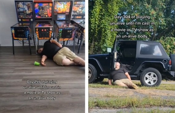 Il passe 321 jours à faire le mort et réalise son rêve en... décrochant ...